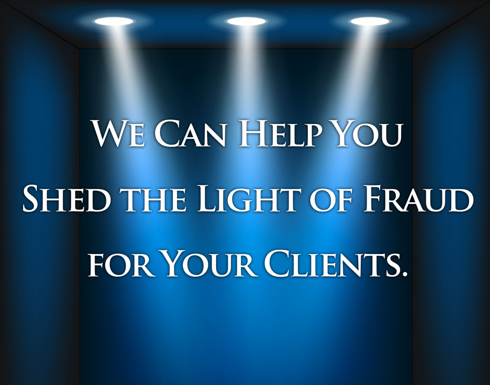Help Your Clients Detect Fraud - Sage Investigations